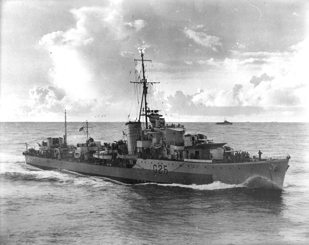 HMAS Nepal (G25) – a légvédelmi harcos – WT Info
