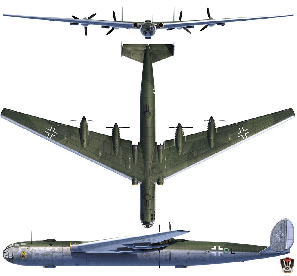 Messerschmitt Me 264 — Amerika Bomber – WT Info